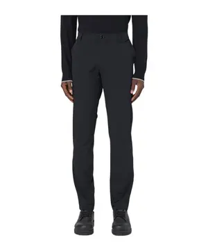 Armani Exchange Logo-plaque Straight-leg Chinos