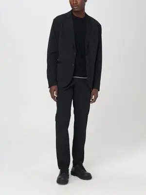 Armani Exchange Logo-plaque Straight-leg Chinos