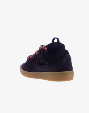 LANVIN Round Toe Lace-up Sneakers