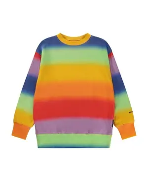 MOLO Logo-print Organic Cotton Sweatshirt - Multicolor
