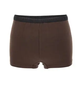 ENTIRE STUDIOS Ribbed Lounge Shorts With Button Detail