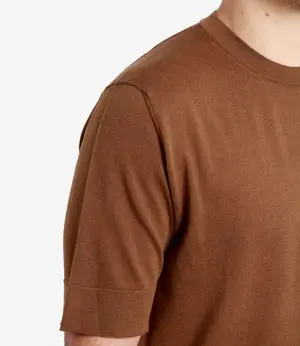 PT TORINO Cotton-silk Blend T-shirt