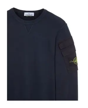 Stone Island Compass Patch Crewneck Sweatshirt