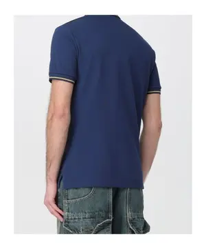 Versace Trim Plaque Polo Shirt