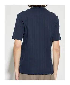 SAMSOE SAMSOE Zip Cotton Polo Shirt