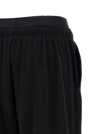 DIESEL® Logo Waistband Drawstring Wide Leg Pants