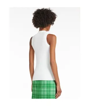 Sportmax Sleeveless Ribbed Top