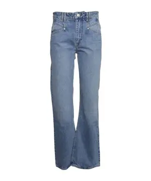 Isabel Marant Étoile Belvia Logo-patch Flared Jeans