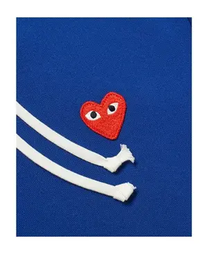 Play Comme Des Garcon Logo Hooded Sweater