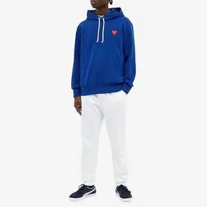 Play Comme Des Garcon Logo Hooded Sweater