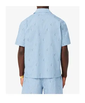 Lacoste Relaxed Fit Print Twill Shirt