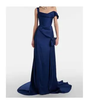 VIVIENNE WESTWOOD Nova Grace Draped Asymmetric Gown