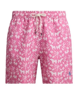 Polo Ralph Lauren Ralph Lauren Printed Swim Shorts - Pink