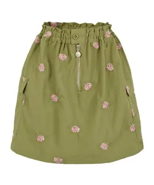 Stella McCartney Elastic Waist Skirt - Green