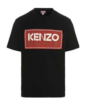 Kenzo Logo Printed Crewneck T-shirt