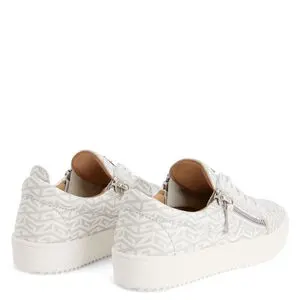 GIUSEPPE ZANOTTI Frankie Monogram Lace-up Sneakers