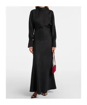 RÓHE Silk Long-sleeved Dress