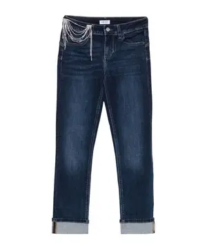 Liu Jo Embellished Skinny Fit Jeans - Blue