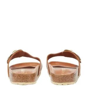 BIRKENSTOCK Madrid Oiled Slip-on Sandals
