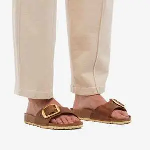 BIRKENSTOCK Madrid Oiled Slip-on Sandals
