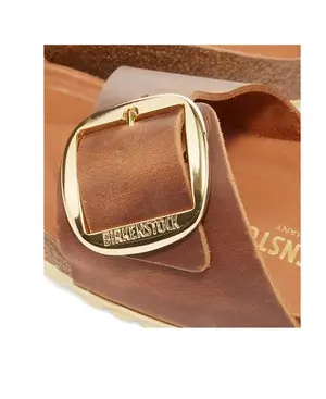BIRKENSTOCK Madrid Oiled Slip-on Sandals