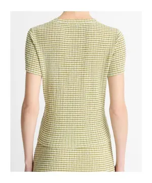Vince Gingham T-shirt