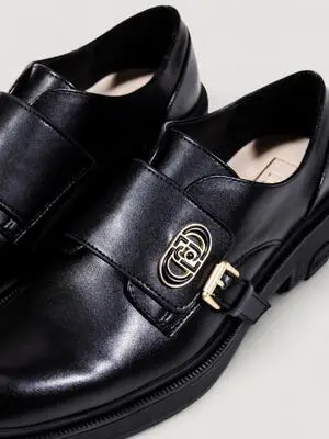 Liu Jo Buckle Strap Monk Shoes