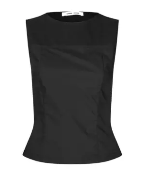 SAMSOE SAMSOE Sleeveless Vest - Black