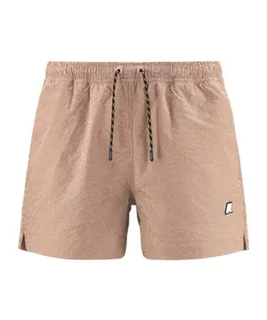 K-WAY Loiret Striped Drawstring Swimming Trunks - Nude
