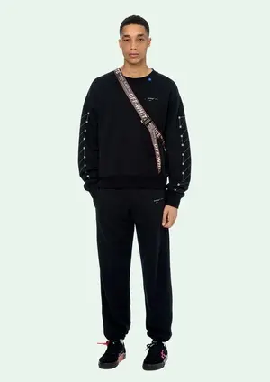 Off-White Diagonal Arrow Logo Sweatshirt