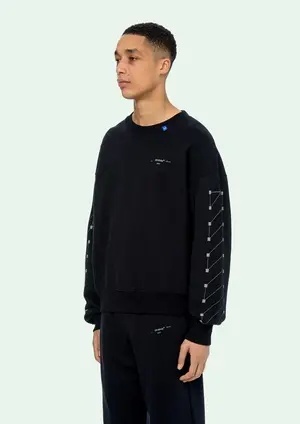 Off-White Diagonal Arrow Logo Sweatshirt