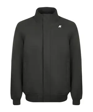 K-WAY Padded Hooded Jacket - Black