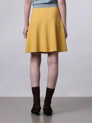 ROBERTO COLLINA Knitted Midi Skirt