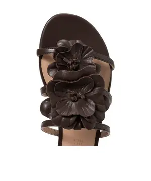TWINSET Floral-strap Flat Sandals