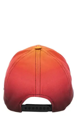 COURREGES Courrges Logo Embroidered Gradient Baseball Cap
