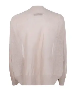 D.exterior Lurex-embellishment Cardigan