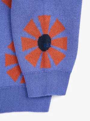 BOBO CHOSES Kaleidoscope Printed Jacquard Pullover