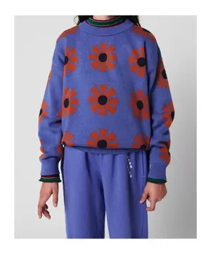 BOBO CHOSES Kaleidoscope Printed Jacquard Pullover