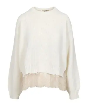 ANIYE BY Long-sleeved Knitwear - White