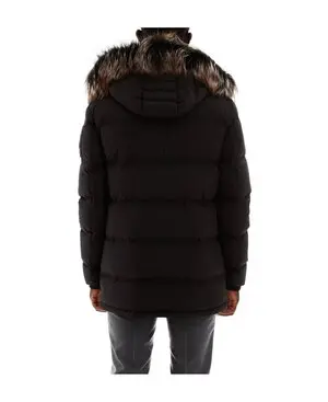 Moose Knuckles Southdale Fur Trimmed Hooded Puffer Jacket