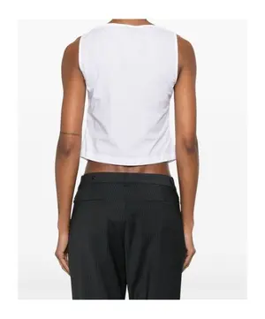 Paloma Wool Organic Cotton Cropped Top