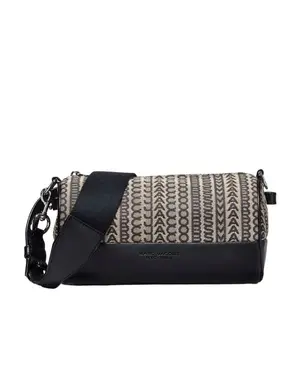 Marc Jacobs Monogram Duffle Bag - Black