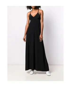 Norma Kamali Spaghetti Strap Maxi Dress