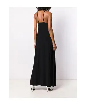 Norma Kamali Spaghetti Strap Maxi Dress
