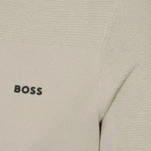 Hugo Boss Ribbed Crew Neck Long Sleeve Sweater