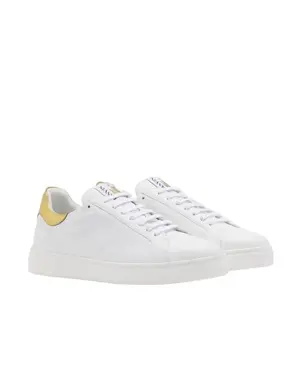 LANVIN Logo Low Upper Board Shoes