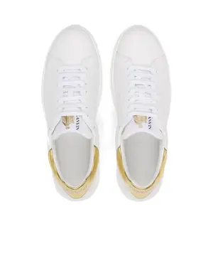 LANVIN Logo Low Upper Board Shoes