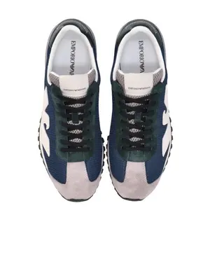 Emporio Armani Logo-patch Low-top Sneakers