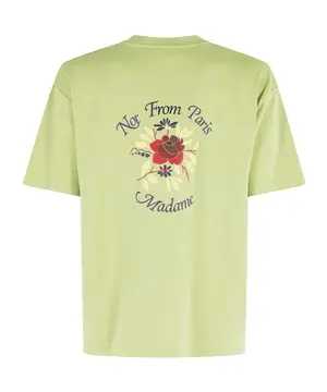 Drole De Monsieur Short-sleeved T-shirt - Light Olive