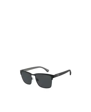 Emporio Armani Geometric Frame Sunglasses